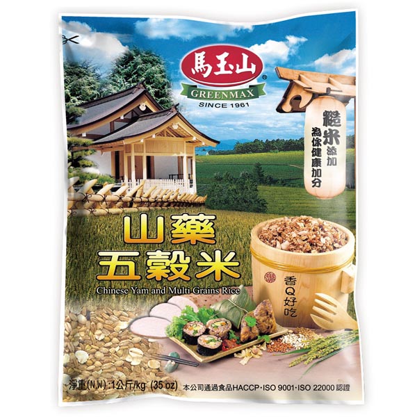 Jual GREENMAX Chinese yam five-grain rice (1kg) di Seller PChomeSEA ...