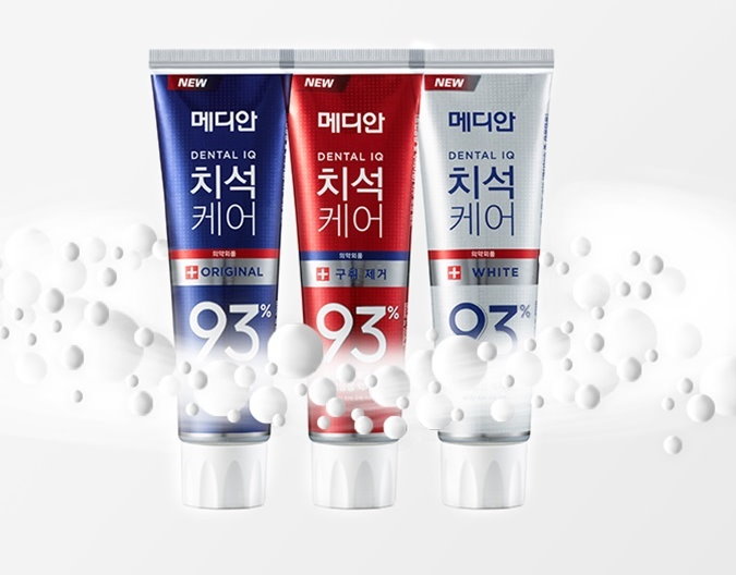 Jual Korea Median 93% Powerful Whitening and Descaling Toothpaste ...