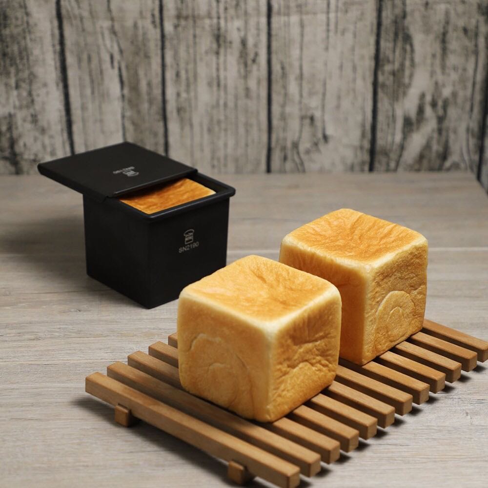 Jual [SANNENG] Square low sugar cast aluminum toast box toast mold ...