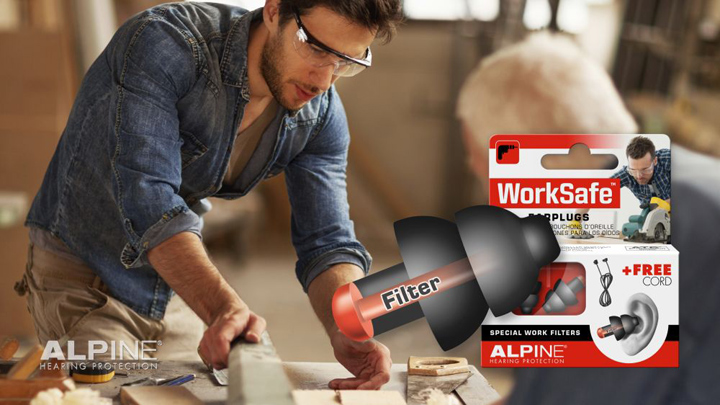 Jual Alpine WorkSafe top working hearing protection earplugs di Seller ...