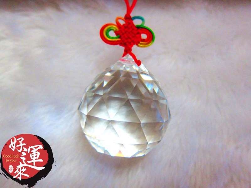 Promo Feng shui ball (large) - cut crystal ball Diskon 51% di Seller ...