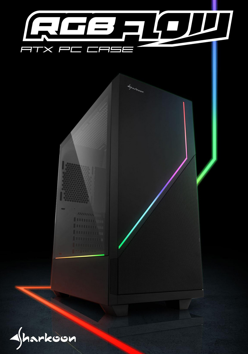 Jual (Sharkoon)Sharkoon Follower (RGB) Revitalization Computer Case di ...