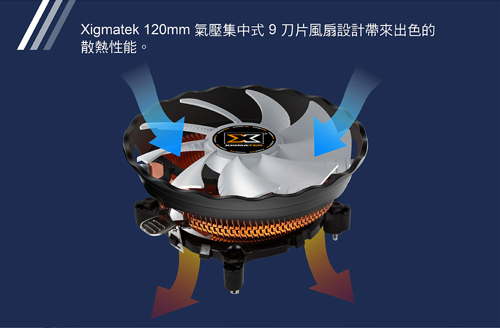 Jual (xigmatek)xigmatek Apache Plus Rgb Cpu Cooler Di Seller Pchomesea ...