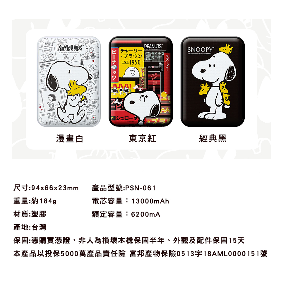 Jual [Genuine Authorization] SNOOPY Snoopy small checks Type-C two-way ...